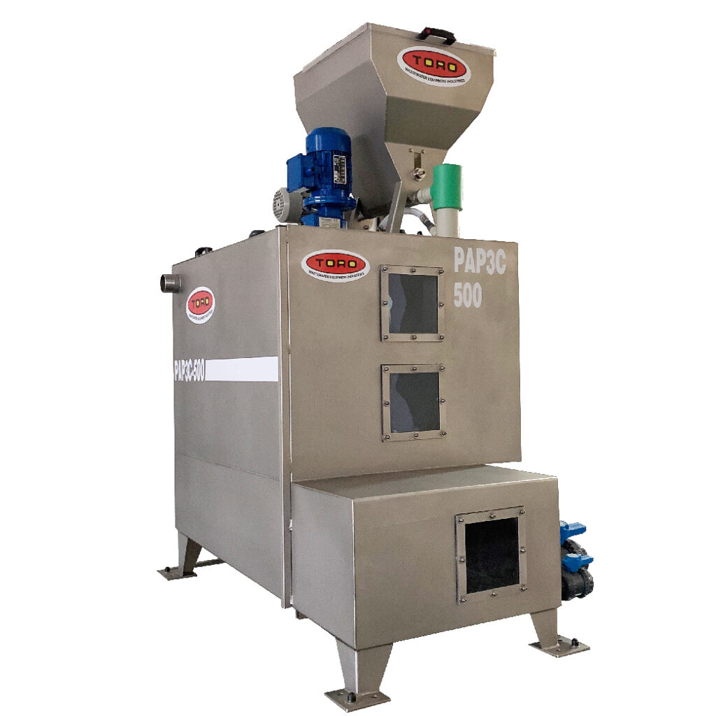 Automatic Polyelectrolyte Preparation Plant PAP - 3C INOX - Toro Equipment